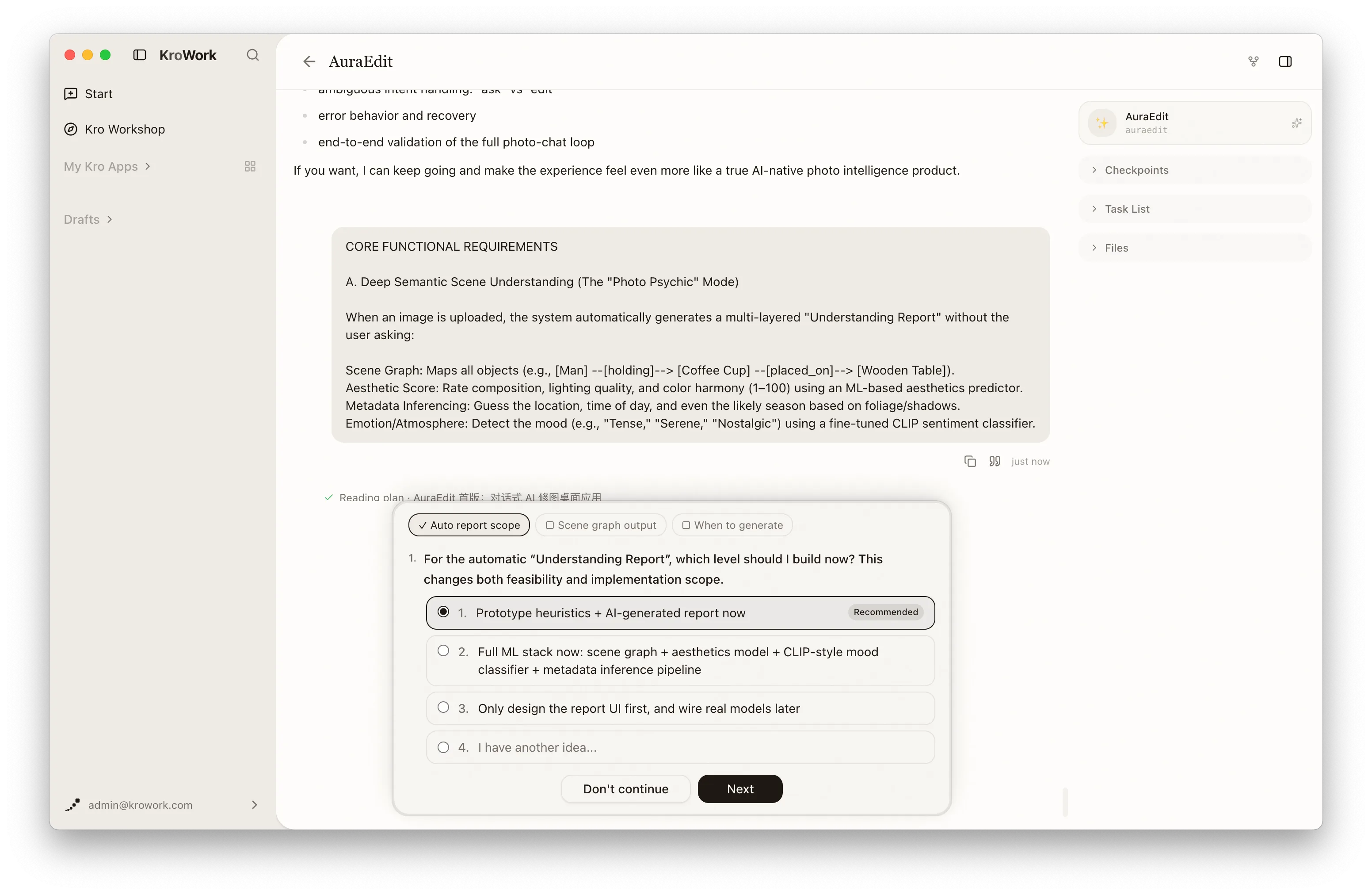 Smart Apps: AI-Powered Apps | KroWork Help Center